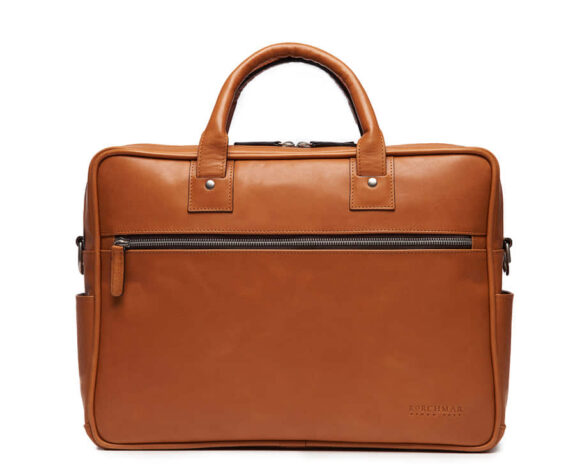 Korchmar 15" Redford Leather Laptop Briefcase - Bradshaw Forbes Luxury ...